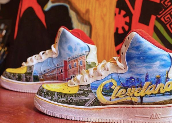 '@starbeing Shares Photos Of Dope Shoes He Designed – I'm From Cleveland