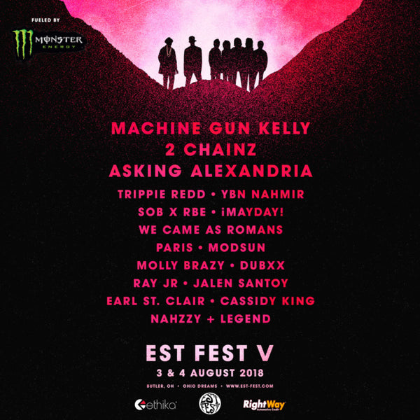 EST Fest V Lineup Announced – I'm From Cleveland